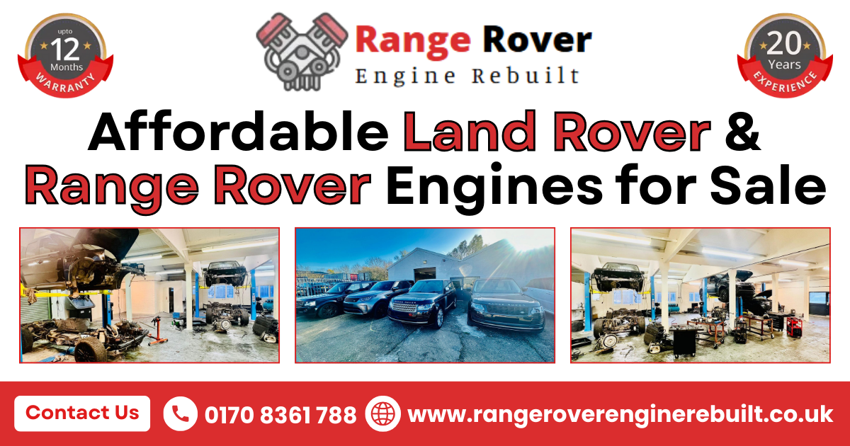 Range Rover SVR Engine for Sale | Fast Supply & Fit with Discounts